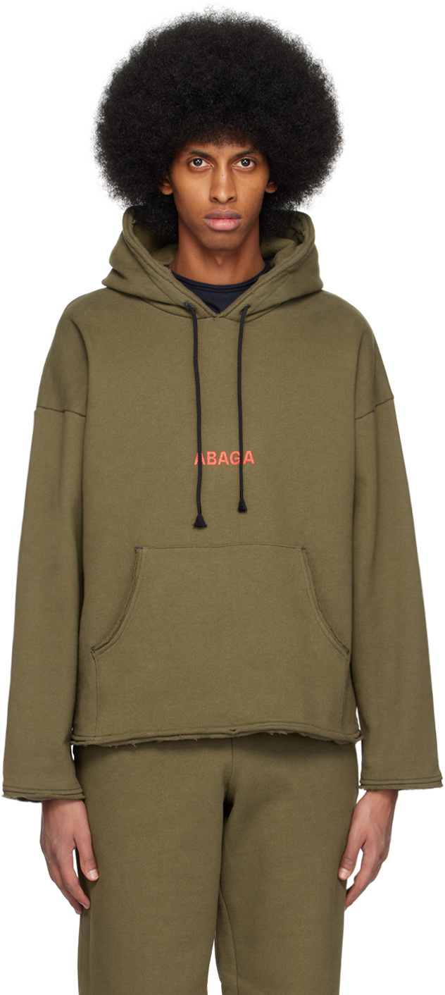 ABAGA VELLI Green Graphic Hoodie ABAGA VELLI