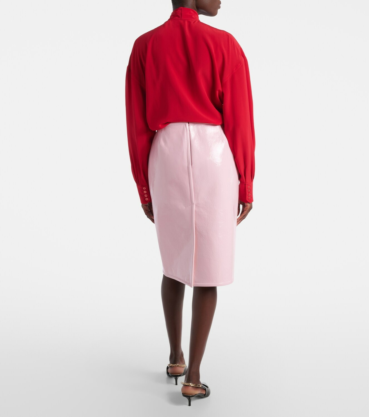 Gucci Patent leather pencil skirt Gucci