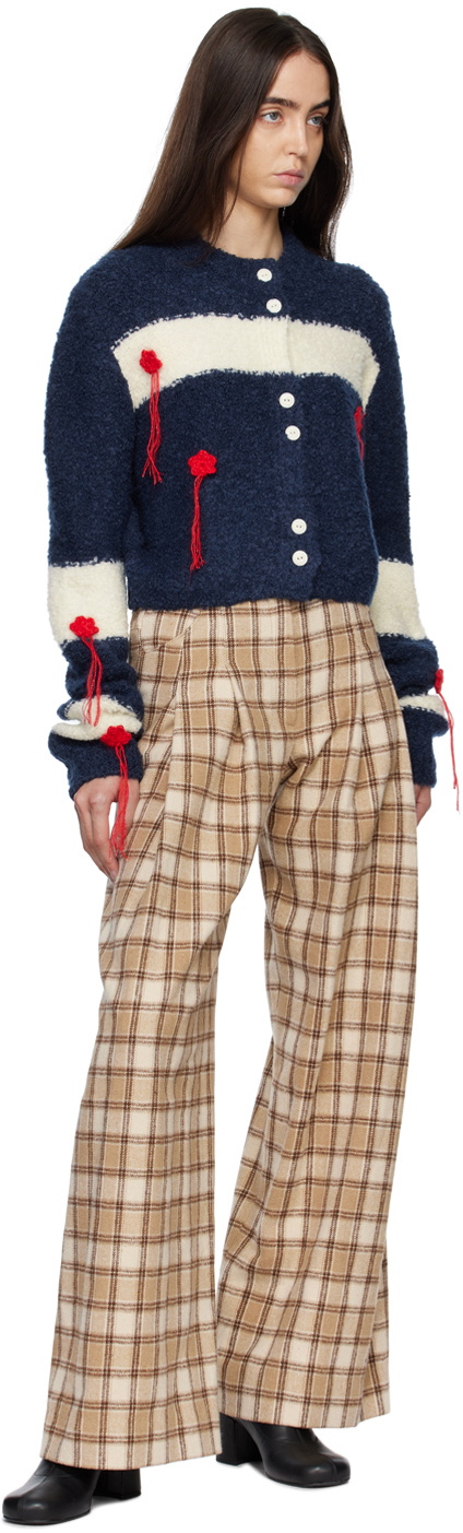 Kijun Navy Comet Cardigan Kijun