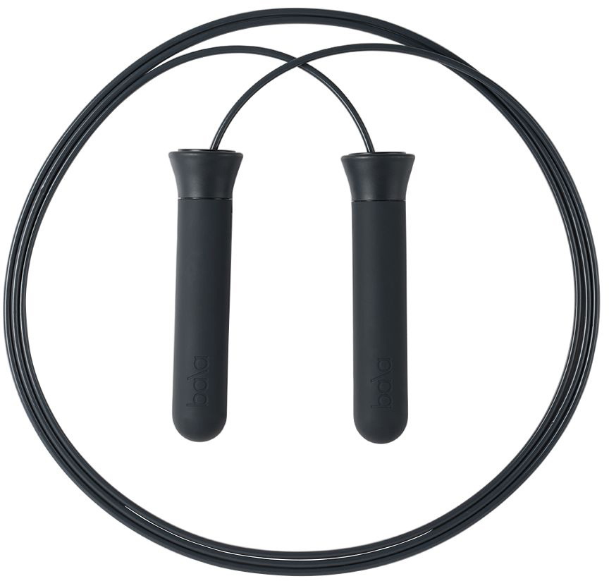 Bala Black Weighted Jump Rope, 1 lb Bala