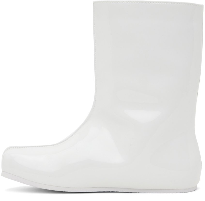 Rombaut SSENSE Exclusive Gray & White Alien Barefoot II Boots Rombaut