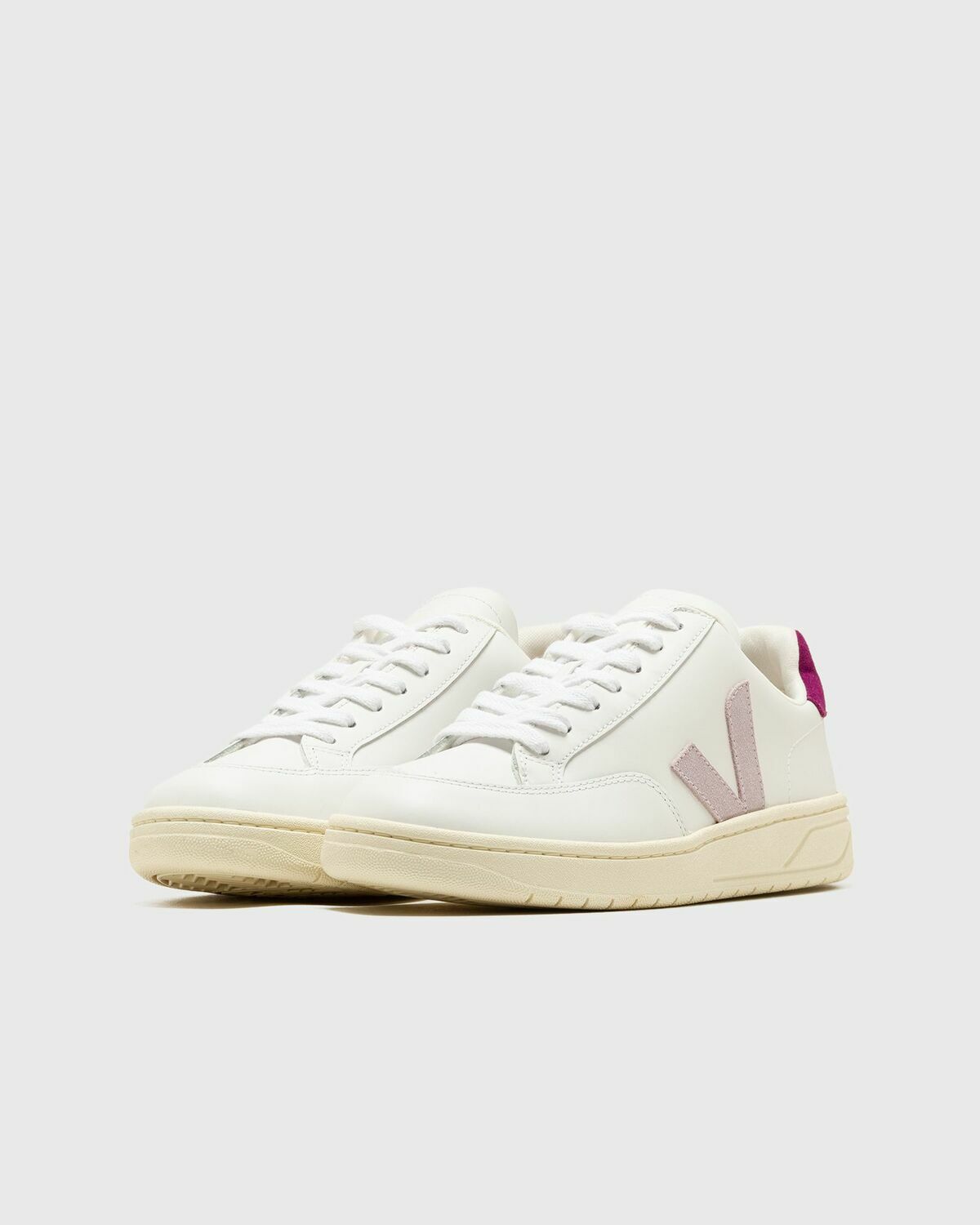 Veja V 12 Leather Red|White Lowtop VEJA