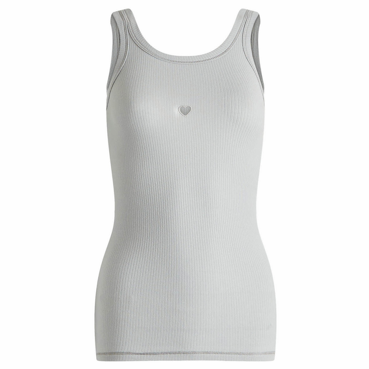 Baserange Women's Heart Tank in Bow Blue Baserange