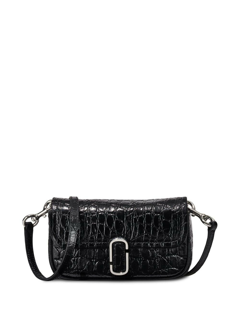 MARC JACOBS - The Croc-embossed J Marc Mini Shoulder Bag Marc Jacobs