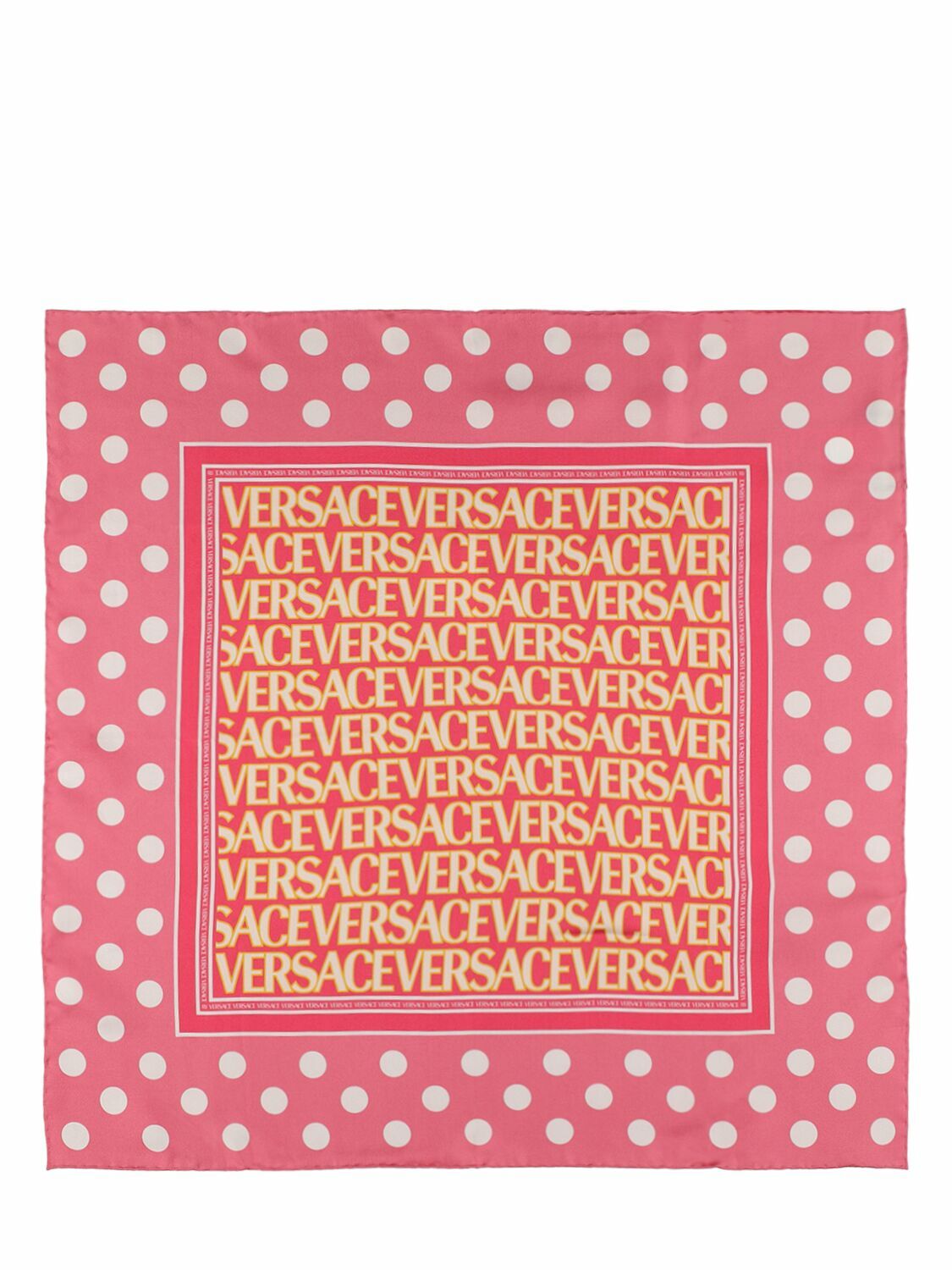 VERSACE - La Vacanza Silk Twill Scarf Versace