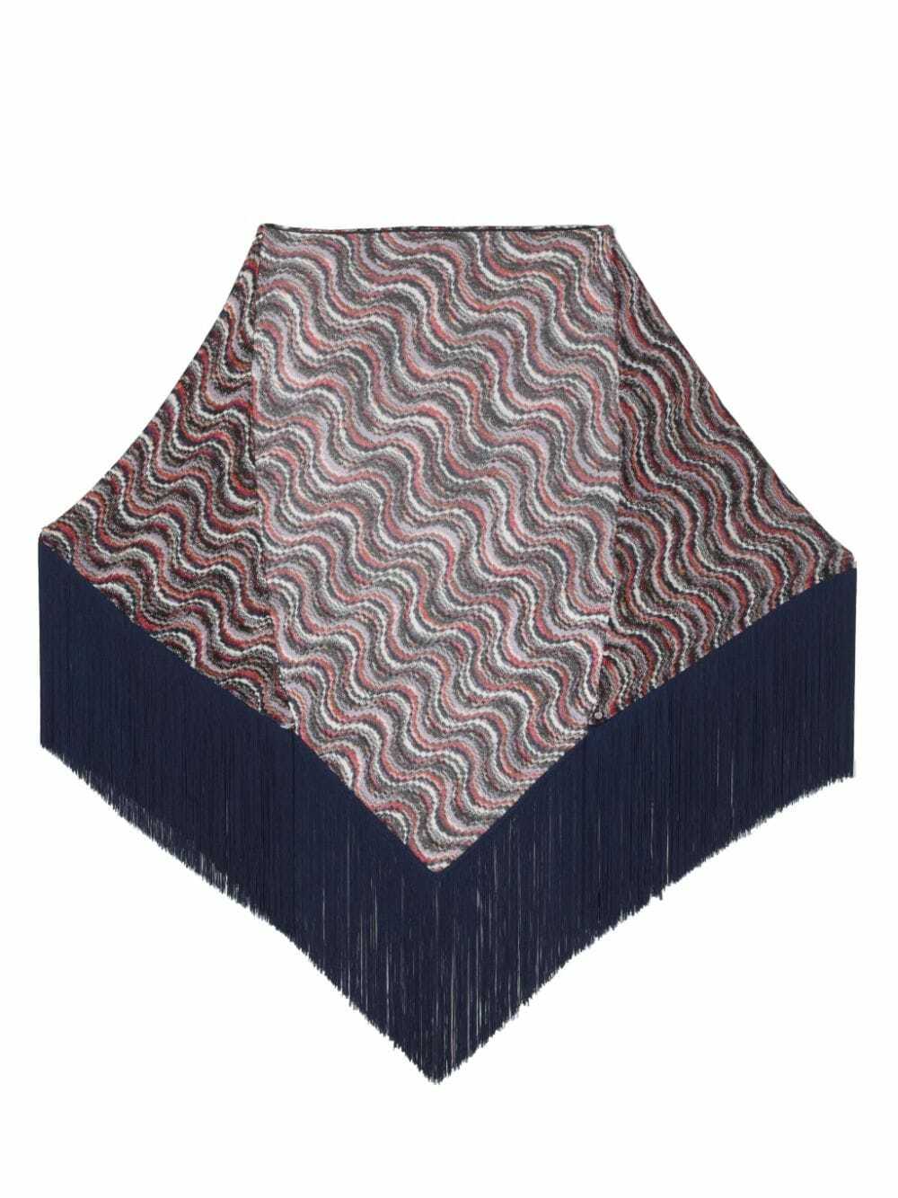 MISSONI - Fringe Triangle Scarf Missoni