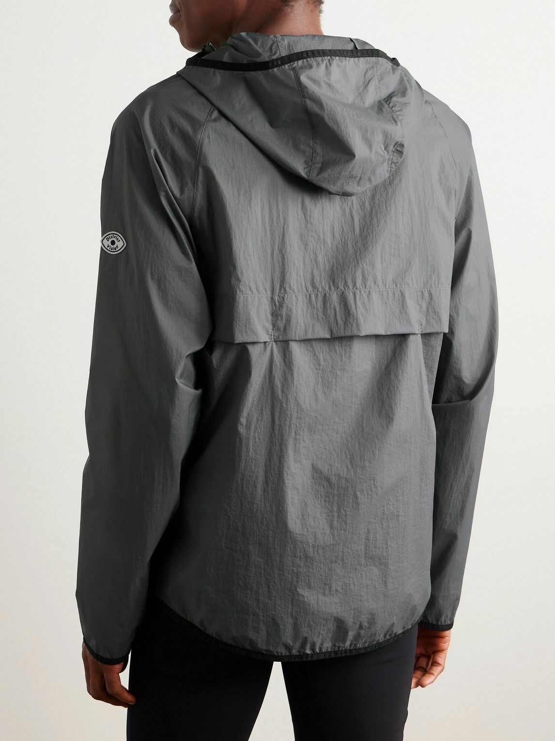 DISTRICT VISION - Milli Ultralight Ripstop Hooded Jacket - Gray ...