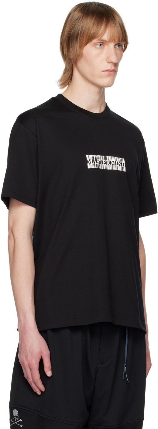 mastermind WORLD Black Barcode T-Shirt MASTERMIND WORLD