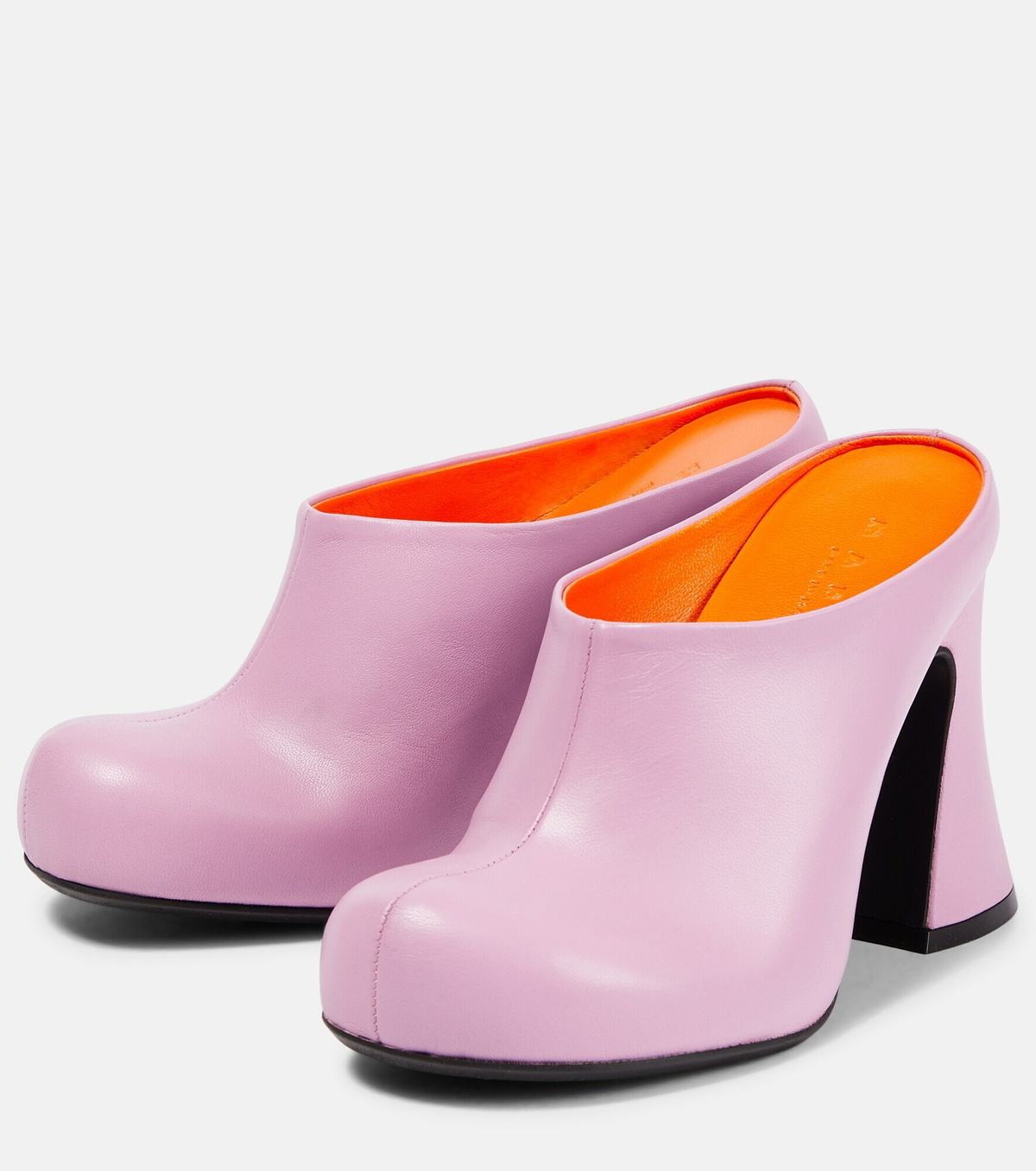 Marni - Fussbett leather mules Marni