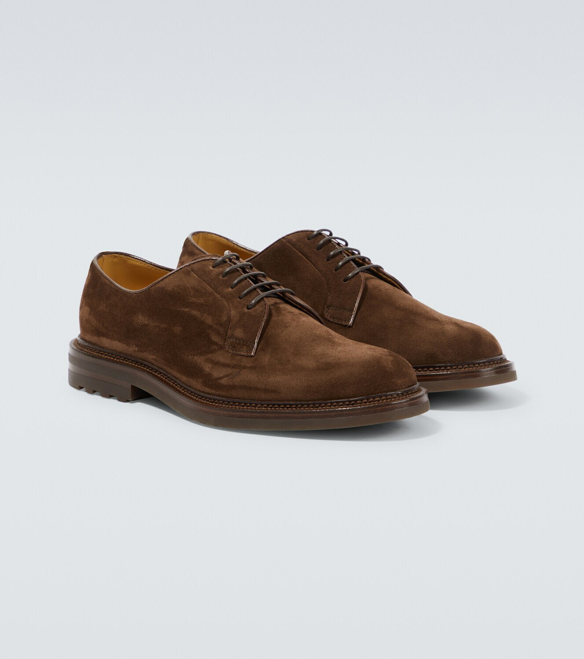 Brunello Cucinelli Suede Derby shoes Brunello Cucinelli