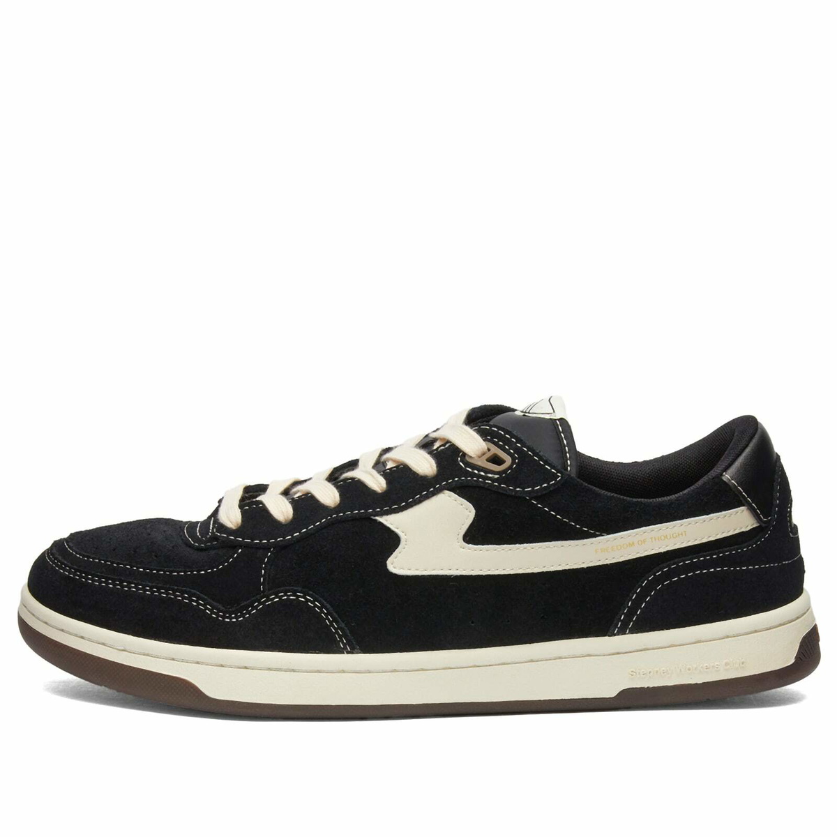 Stepney Workers Club Men's Pro Cup 01 S-Strike Sneaker in Black White ...