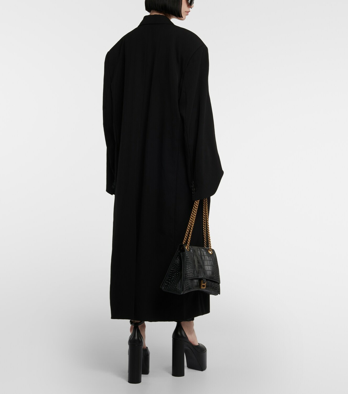 Balenciaga - Skater wool coat Balenciaga