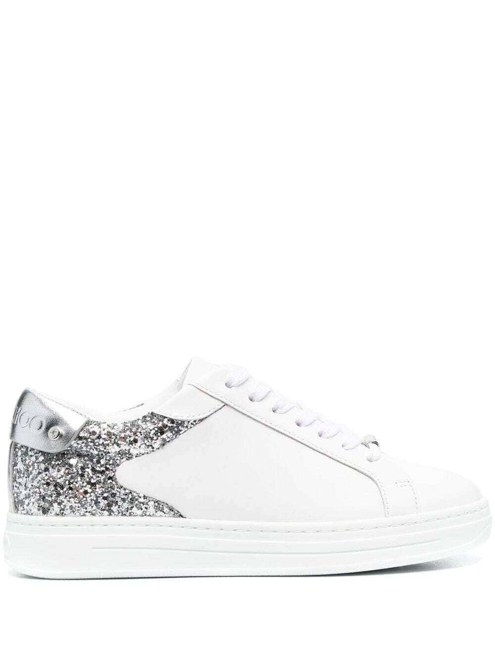 JIMMY CHOO - Rome/f Leather Sneakers Jimmy Choo