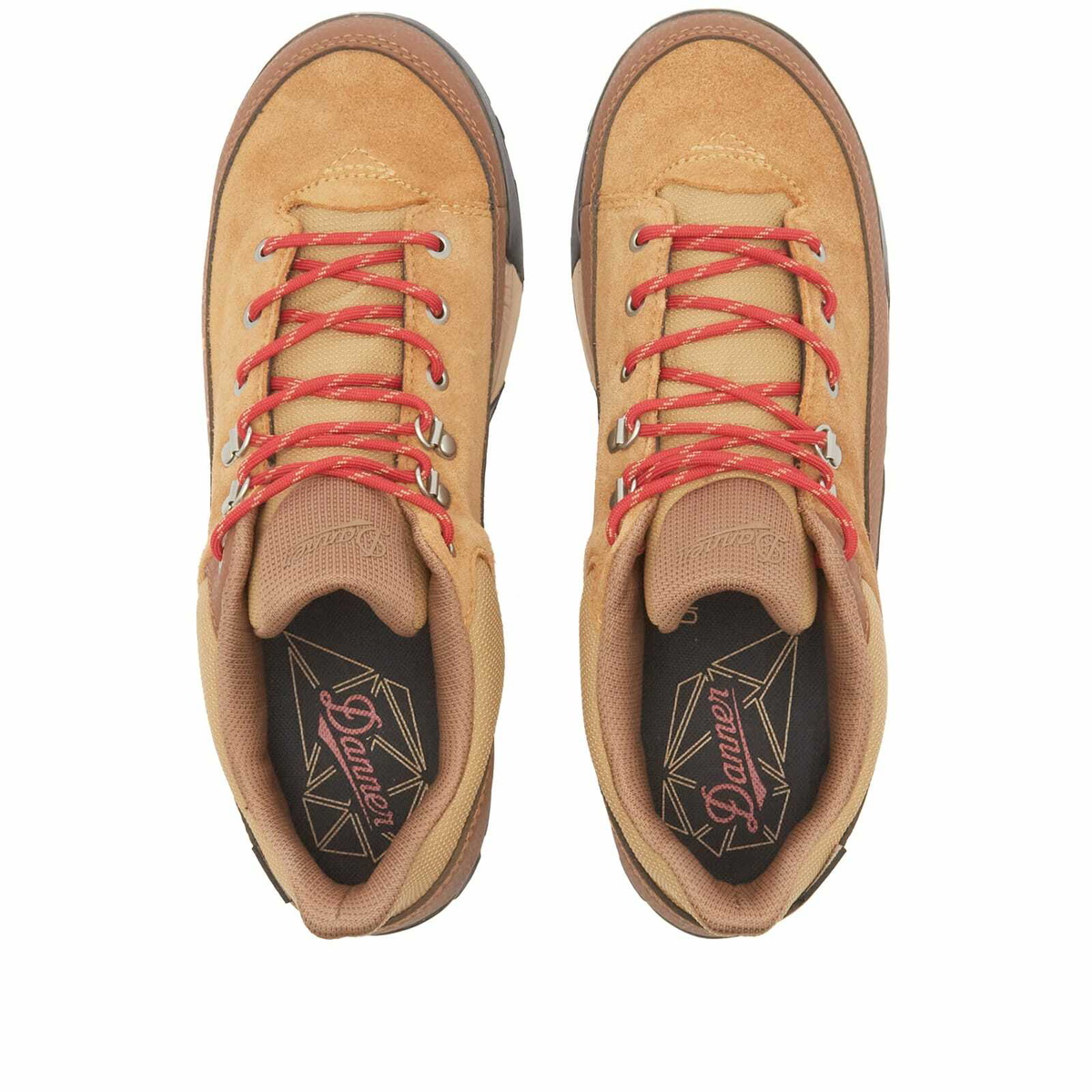 Danner Men's Panorama Low Shoe in Brown/Red Danner