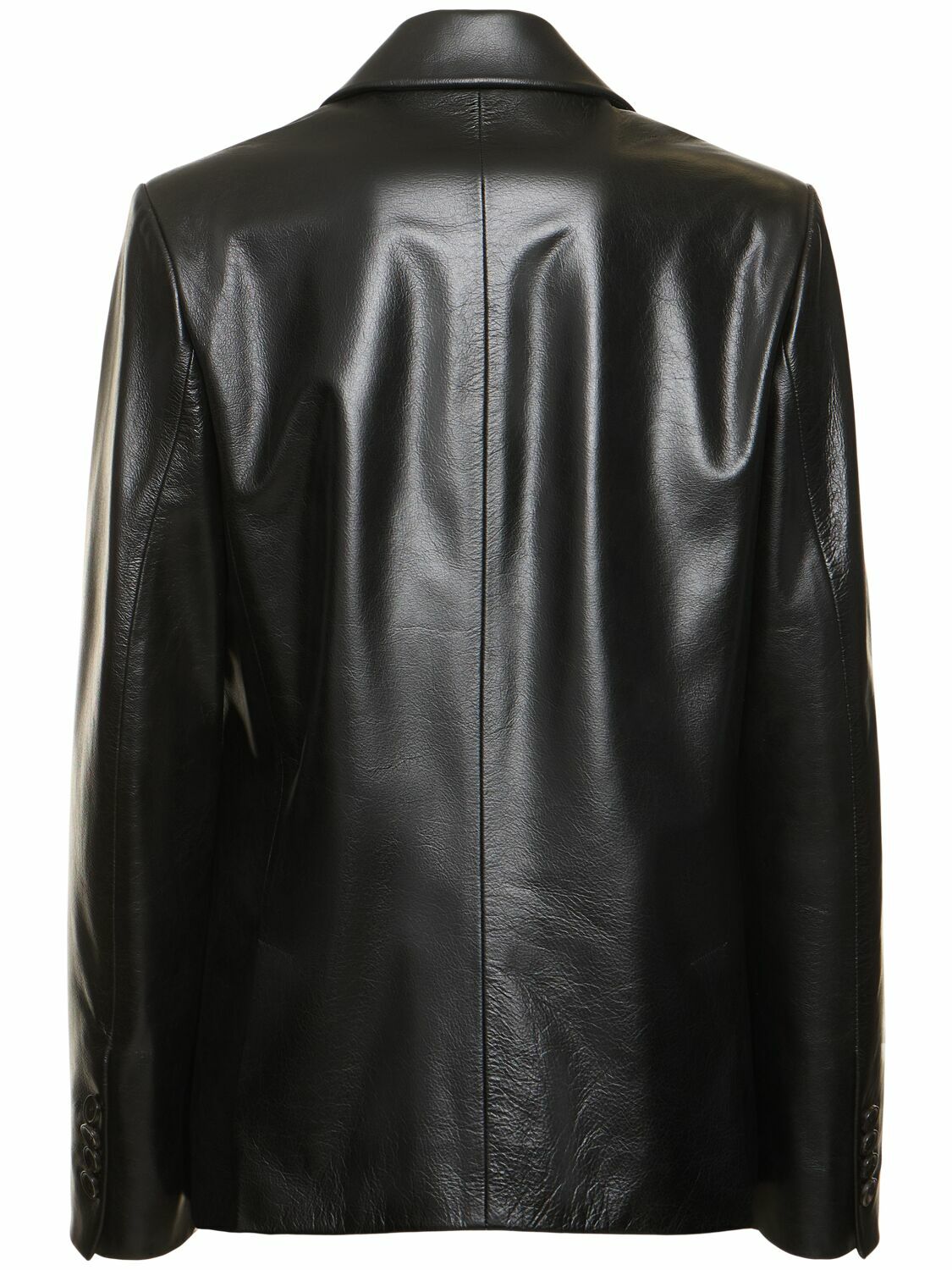 BALLY Leather Blazer Jacket Bally