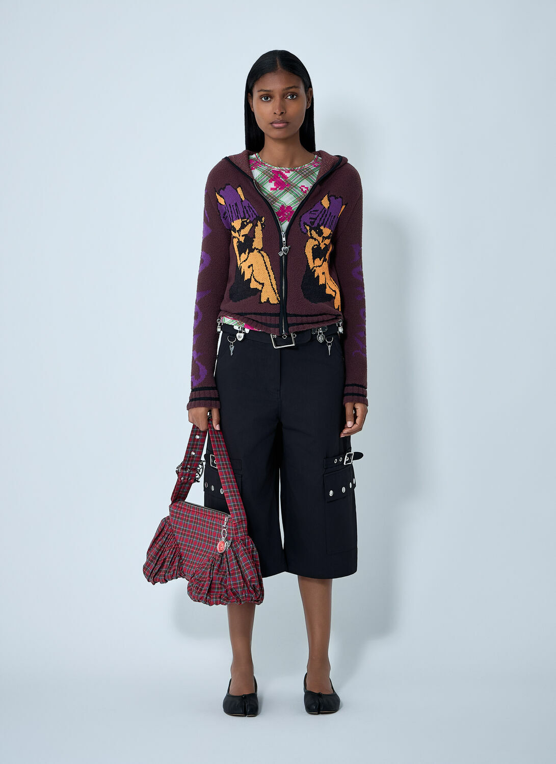 Chopova Lowena Tammie Jo Zip-Up Cardigan Chopova Lowena