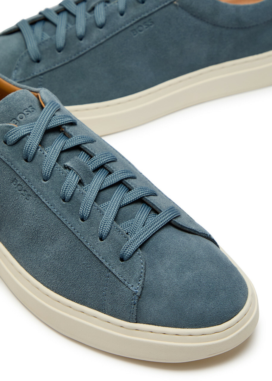 Boss Kieran Suede Sneakers Light Blue BOSS