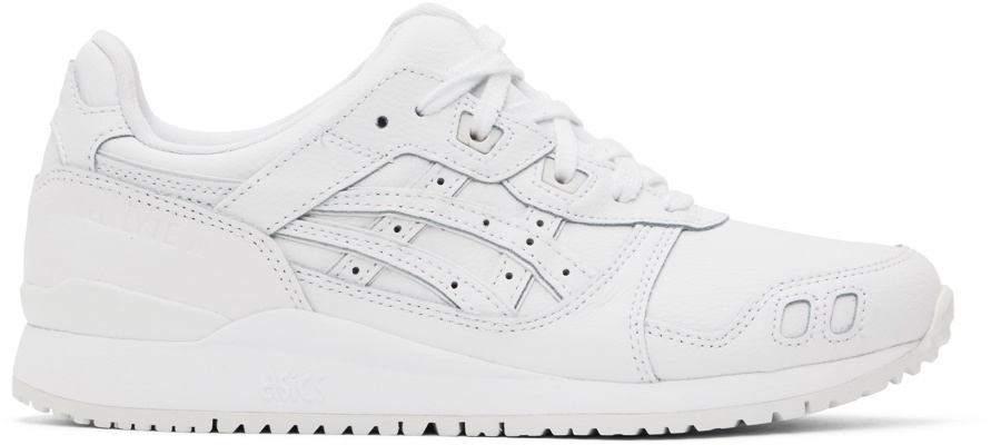 Asics White GEL-LYTE III OG Sneakers ASICS