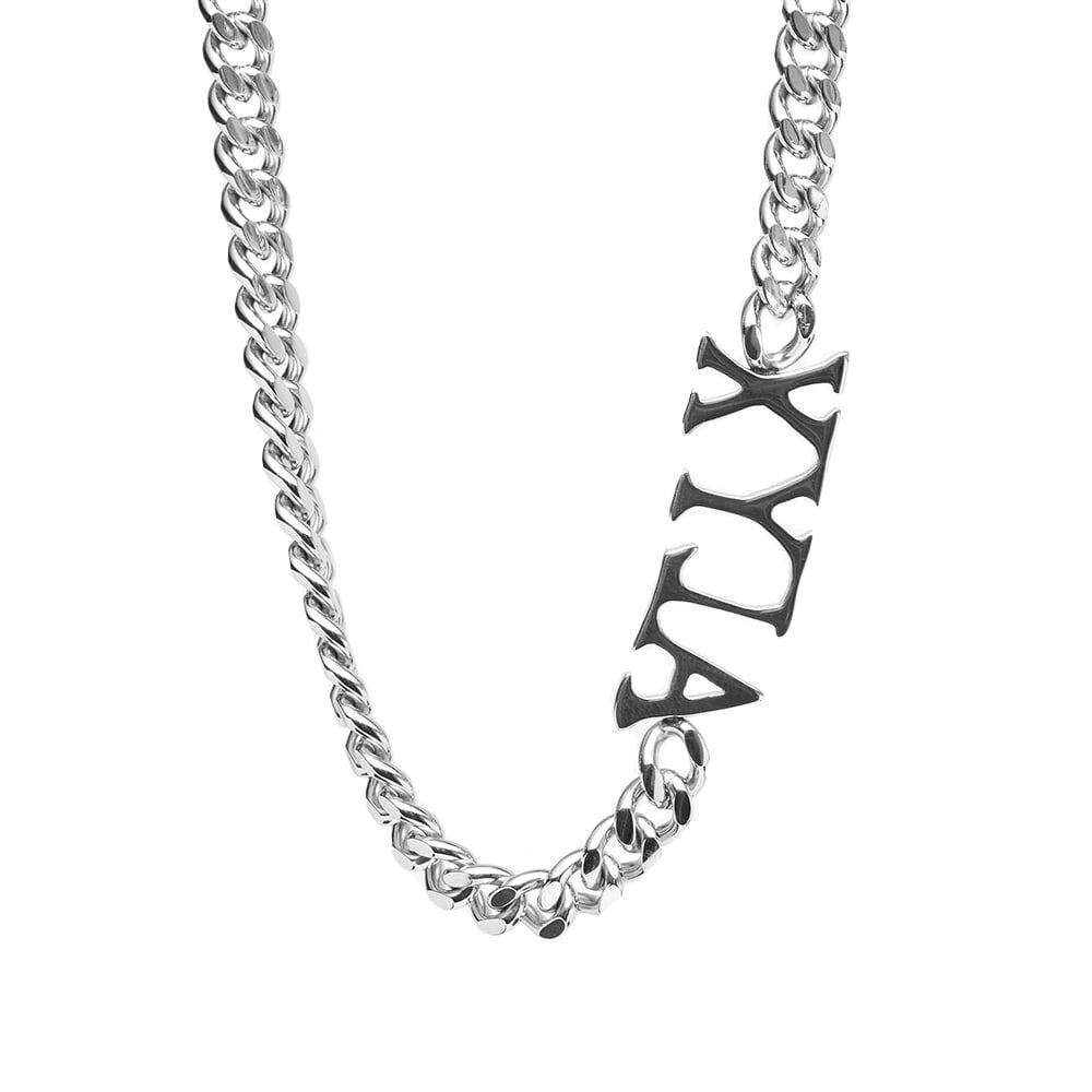 1017 ALYX 9SM Men's Chain Logo Necklace in Silver 1017 ALYX 9SM