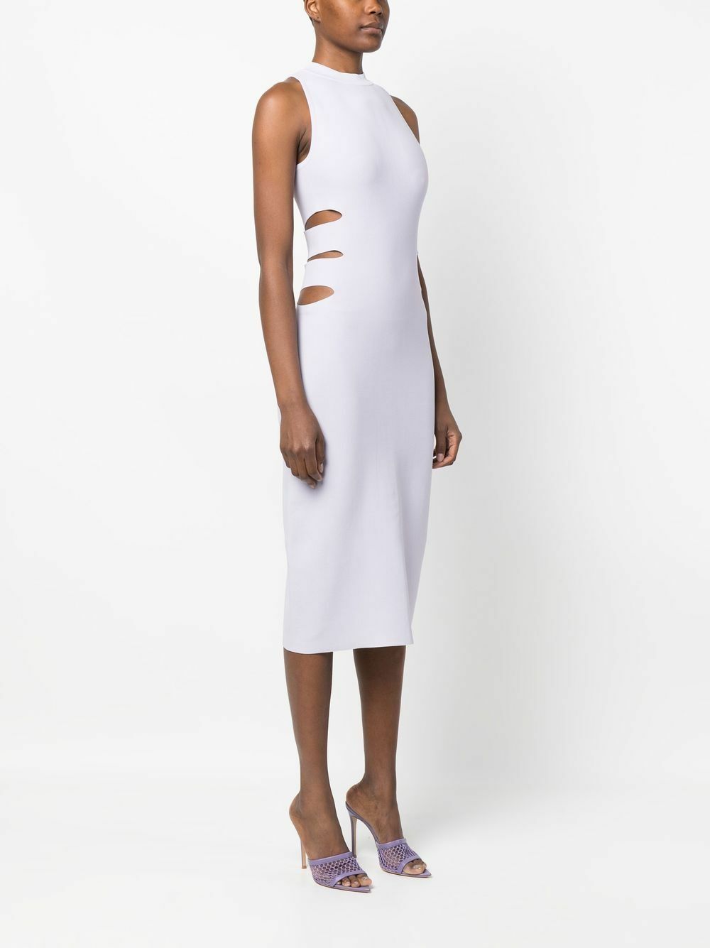 ALAÏA - Kintted Midi Dress ALAÏA