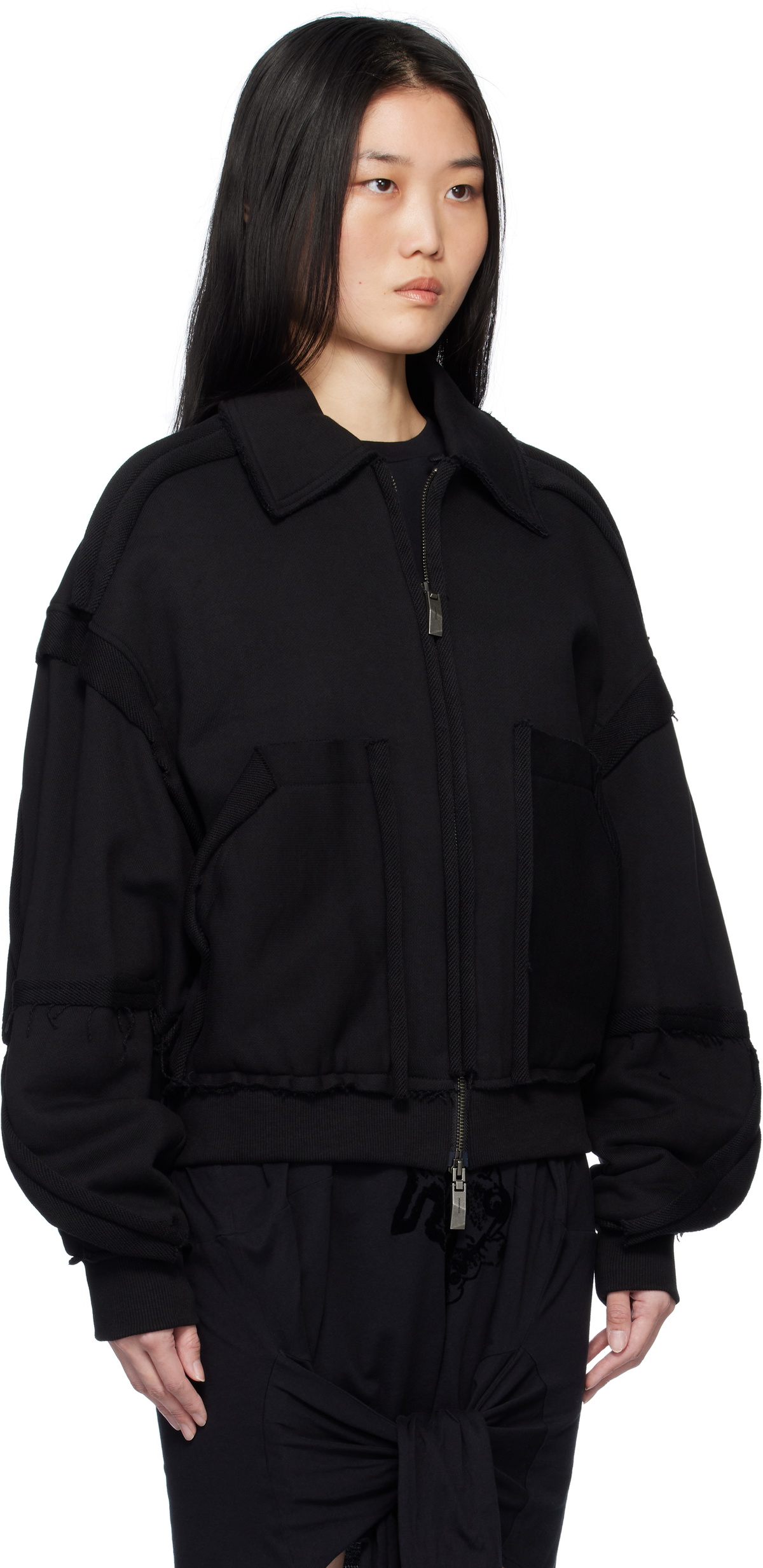 ADER error Black Product. 13 Bomber Jacket ADER error