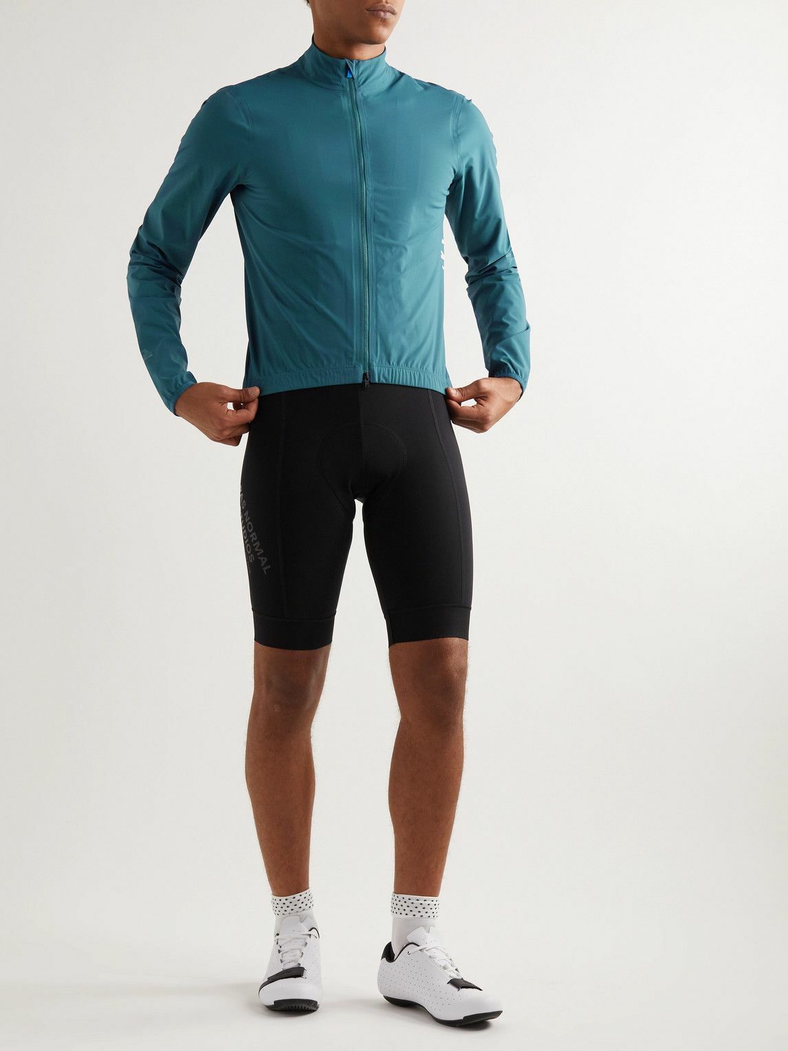 MAAP - Prime Logo-Print Shell Cycling Jacket - Blue MAAP