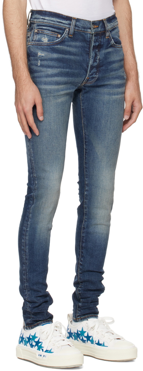 AMIRI Indigo Stack Jeans Amiri