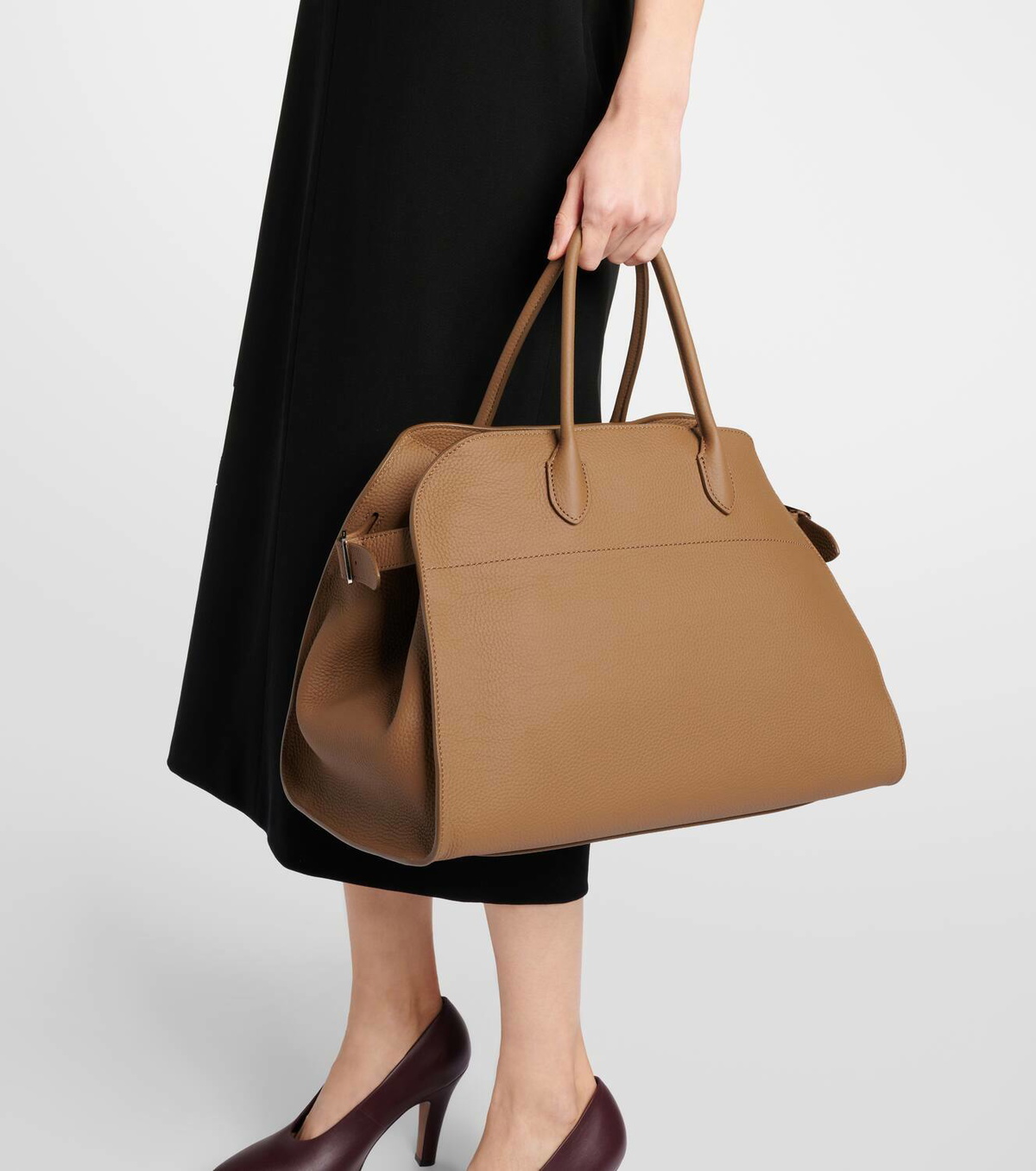 The Row Margaux 15 leather tote bag The Row