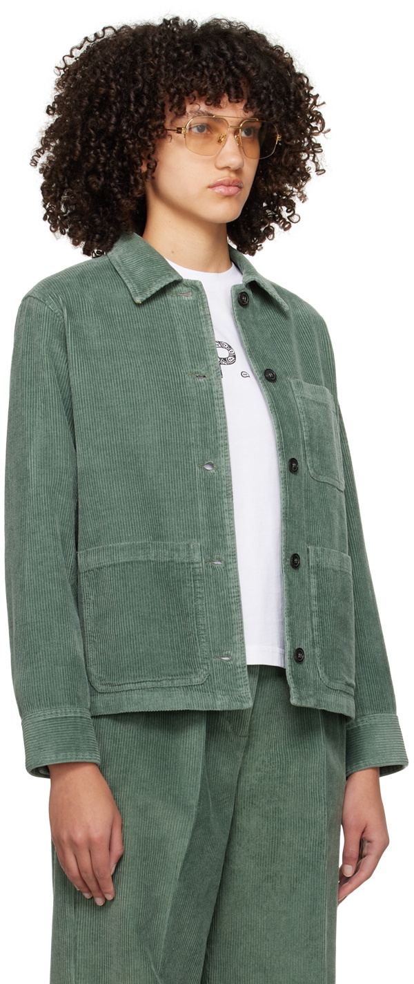 A.P.C. Green Silvana Jacket A.P.C.