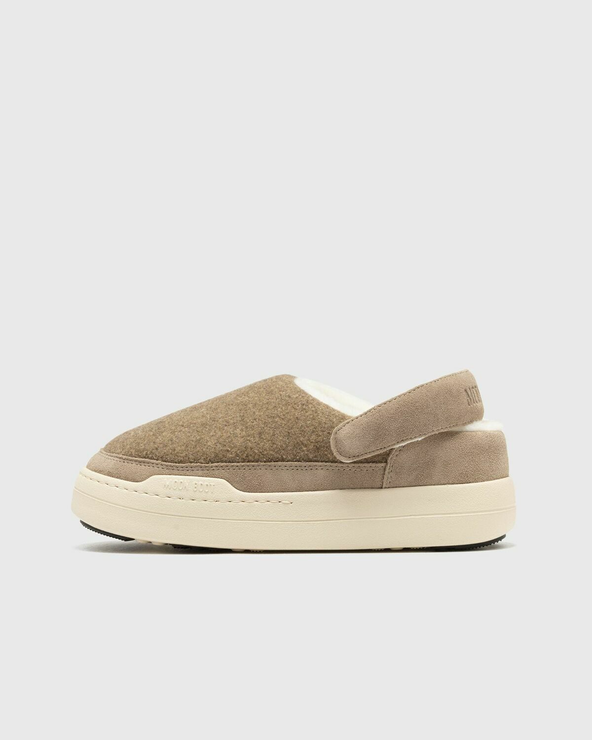 Moon Boot MB PARK CLOG FELT Beige Women Moon Boot