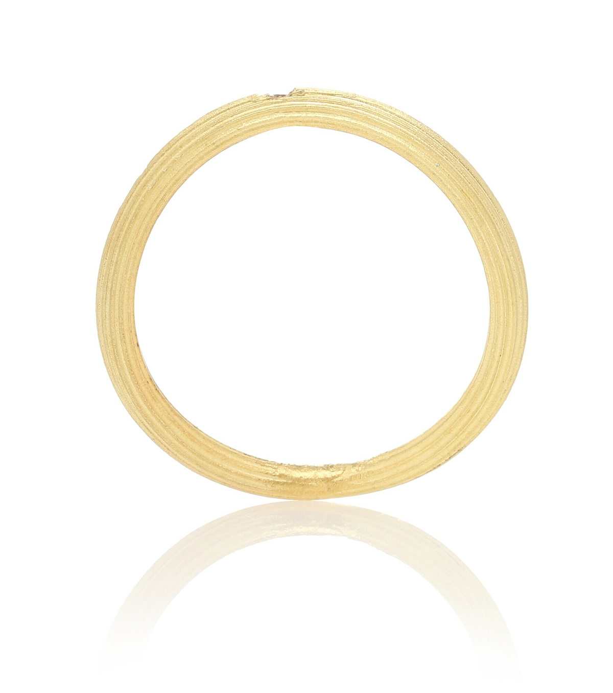 Elhanati - String Ring 18kt gold ring with diamond Elhanati