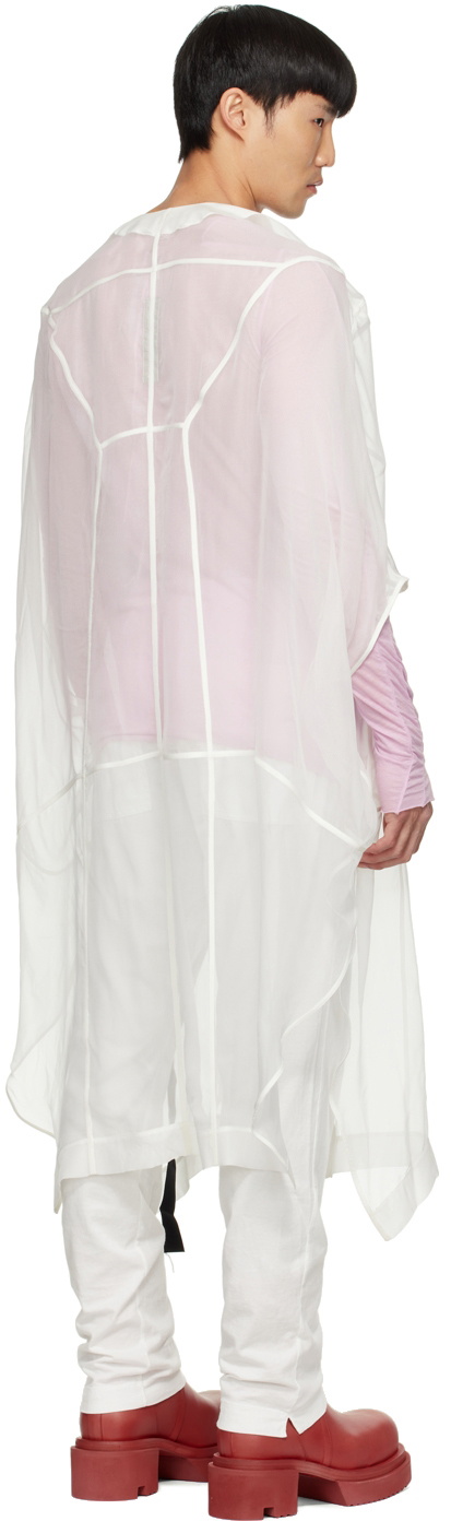 Rick Owens Off-White Peter Cardigan Rick Owens
