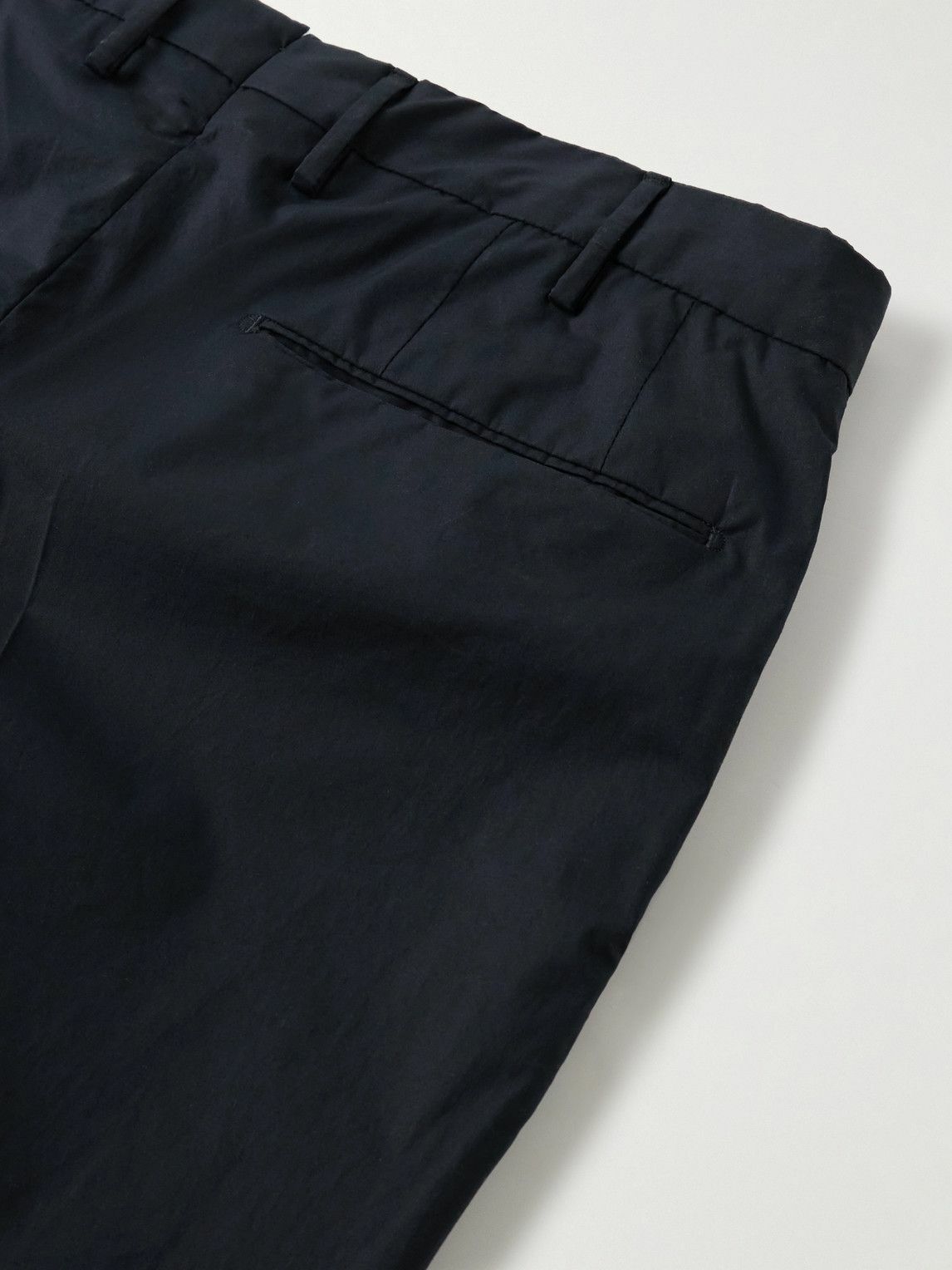 Incotex - Venezia 1951 Slim-Fit Cotton-Blend Poplin Trousers - Blue Incotex