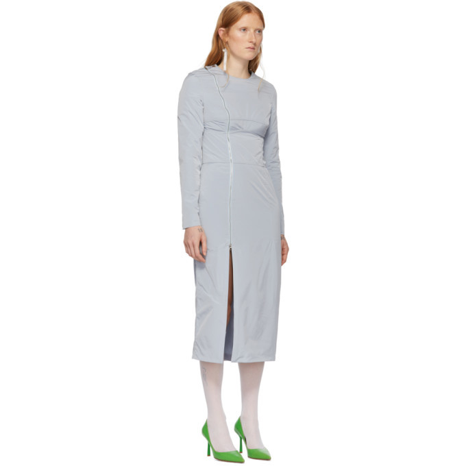 Supriya Lele Grey Taffeta Utility Dress Supriya Lele