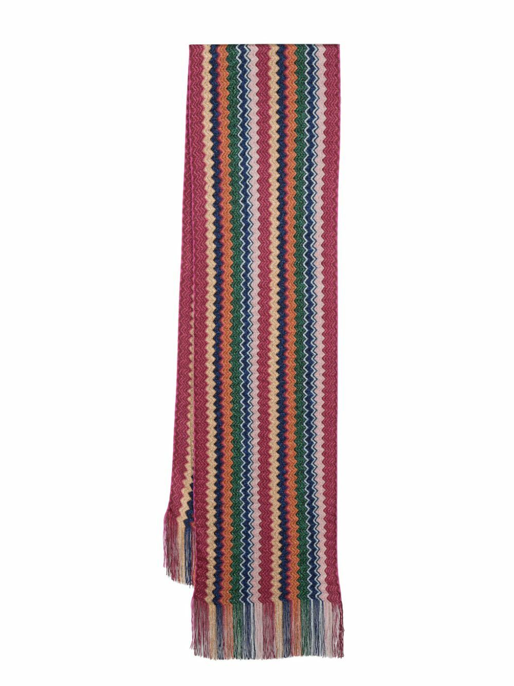 MISSONI - Zig-zag Motif Scarf Missoni