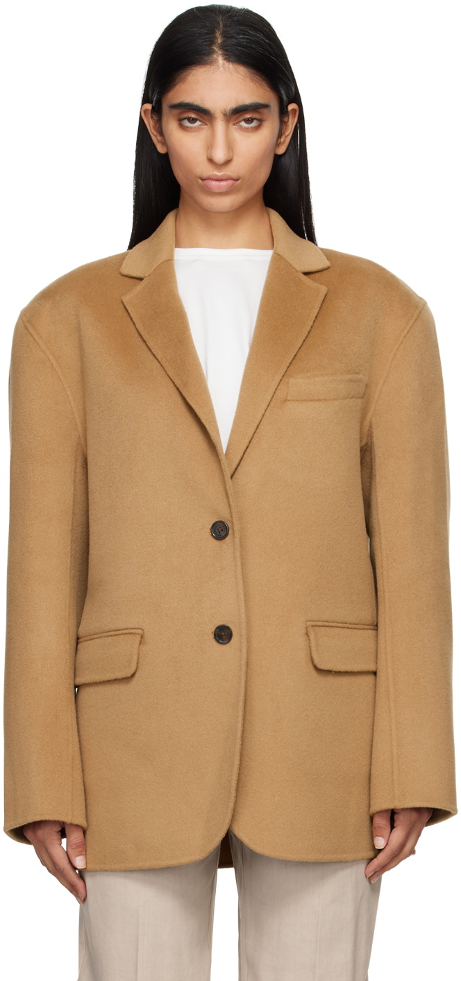 ANINE BING Tan Quinn Blazer ANINE BING