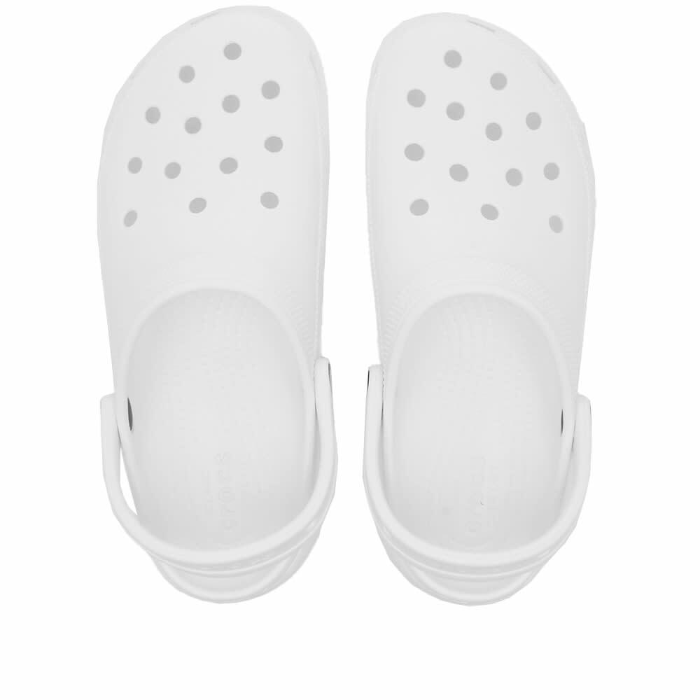 Crocs Women's Classic Platform Clog W in White Crocs