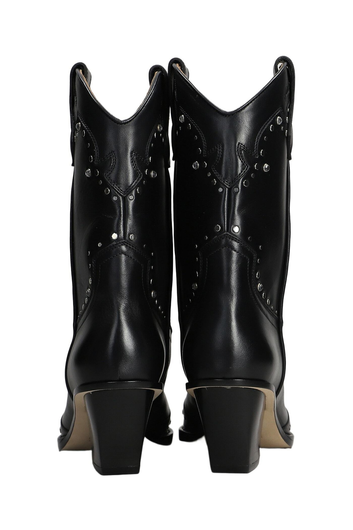 Paris Texas Janice Boot 60 Texan Boots In Black Leather Paris Texas