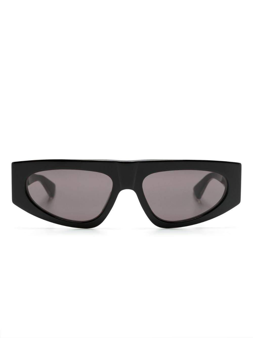Bottega Veneta Eyewear Black D-Frame Sunglasses Bottega Veneta