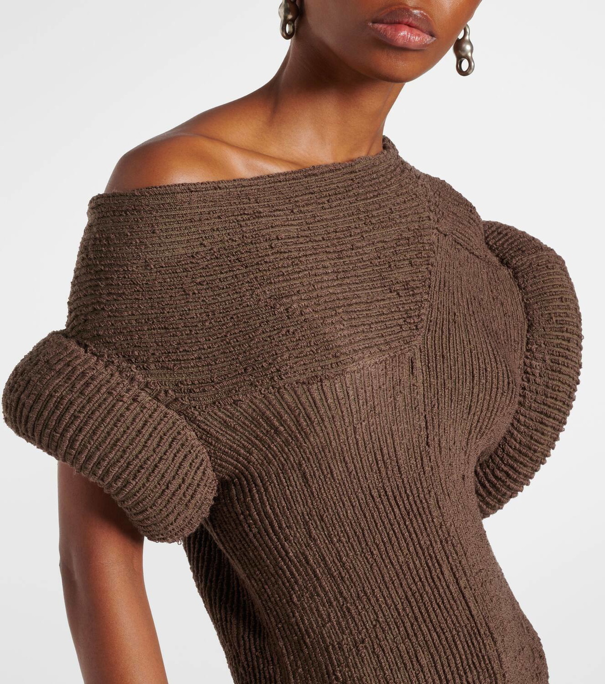 Acne Studios Katon asymmetric maxi dress Acne Studios