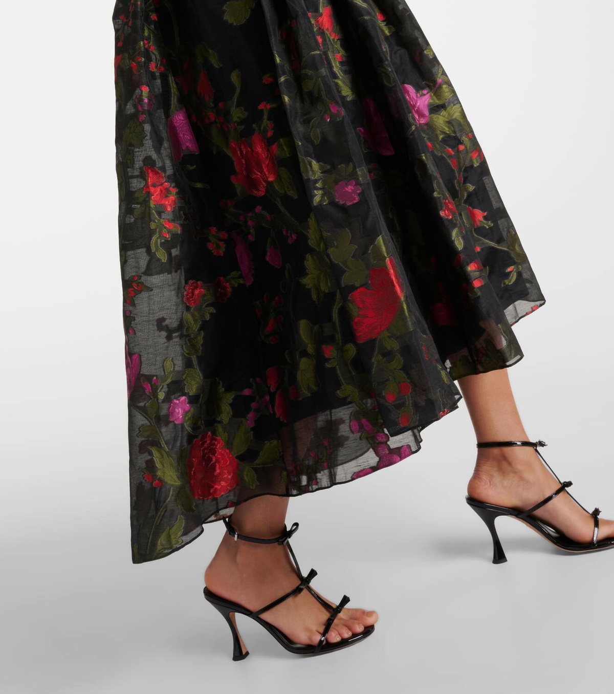 Erdem Floral organza maxi dress Erdem