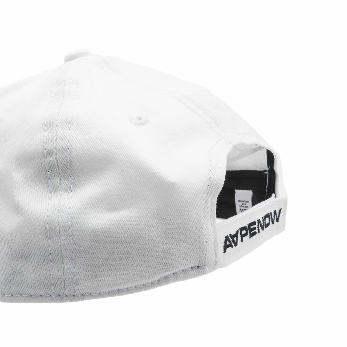 Men's AAPE One Point Cap in White AAPE by A Bathing Ape