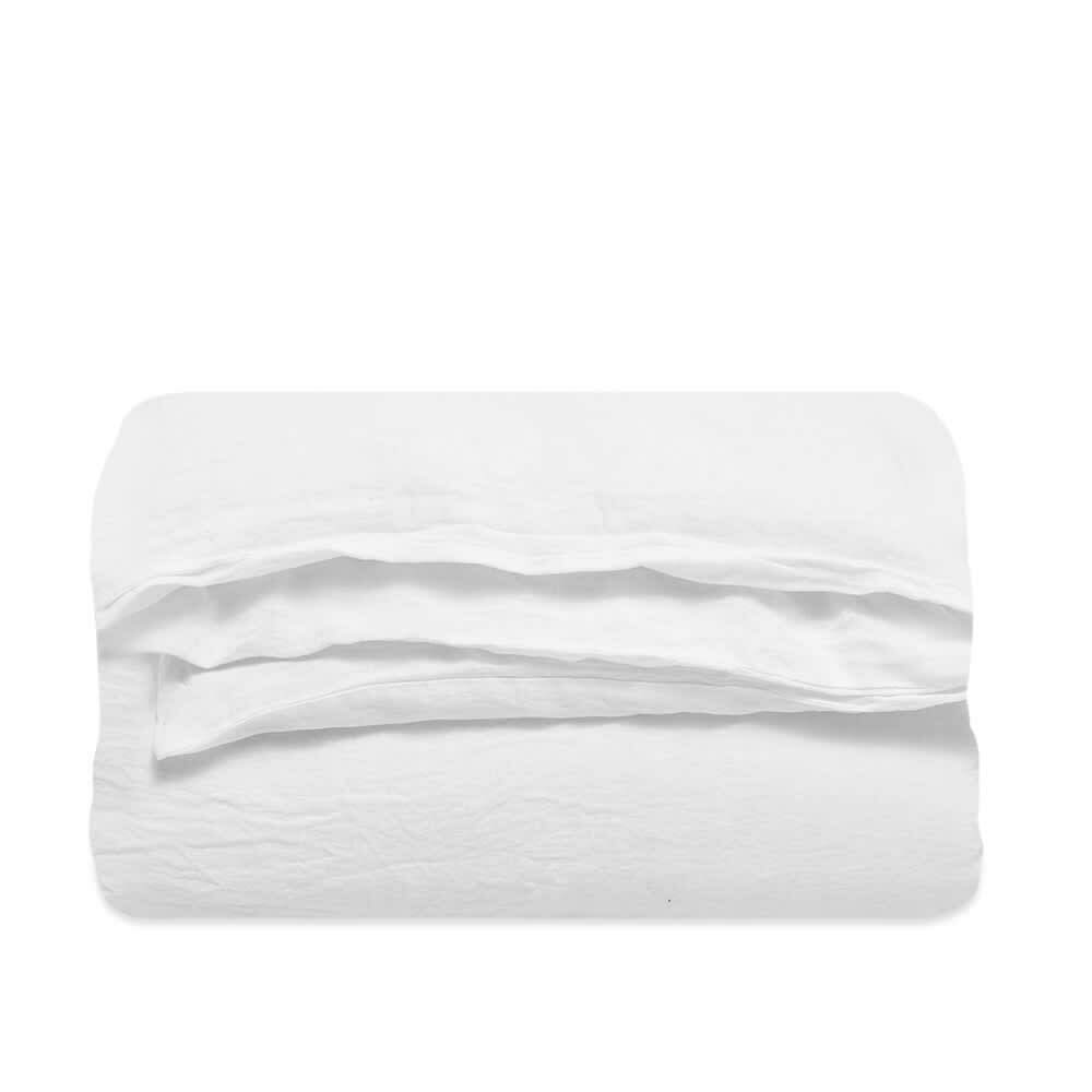 The Conran Shop Linen Double Duvet Cover in White The Conran Shop