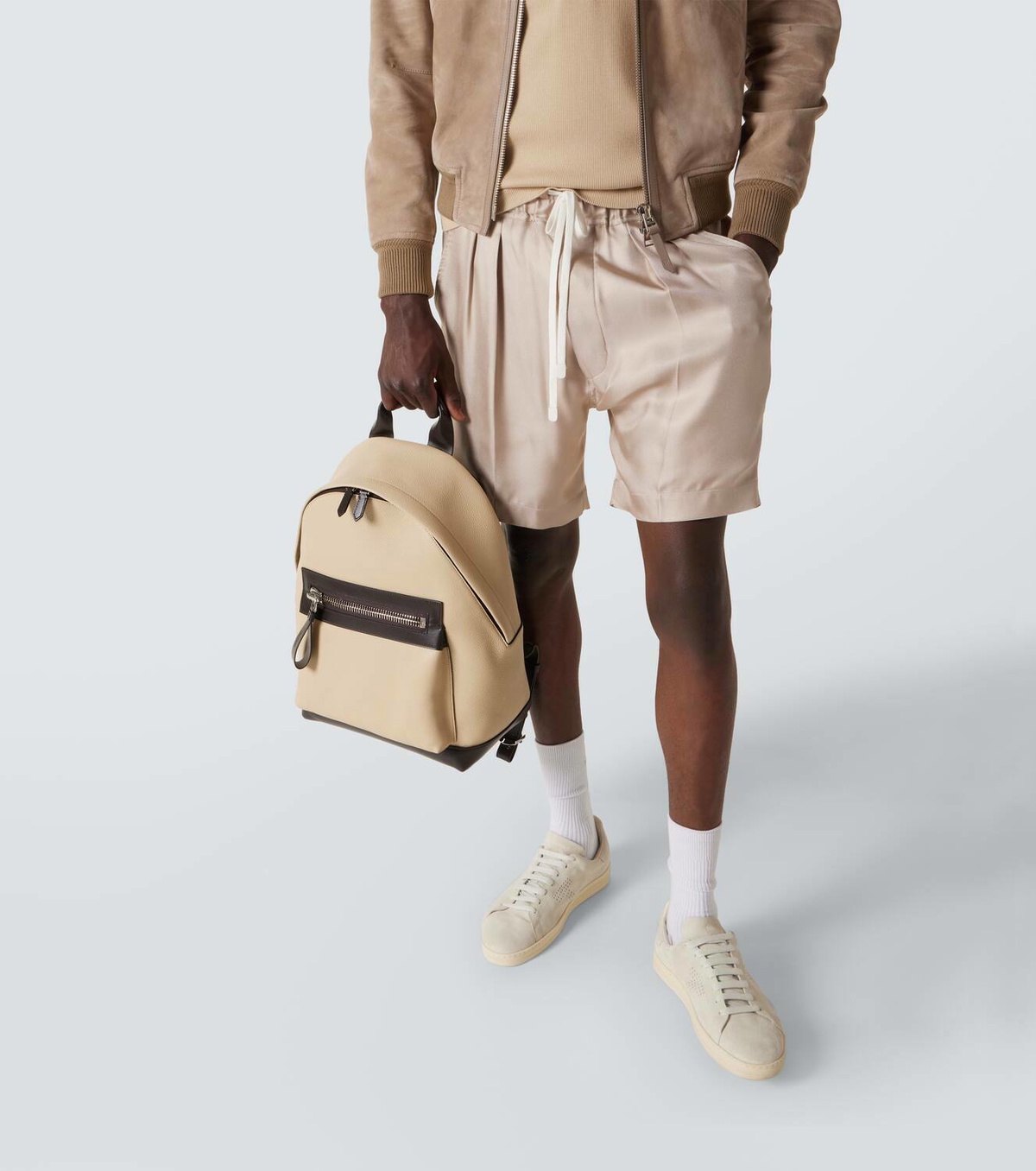 Tom Ford Buckley leather backpack TOM FORD