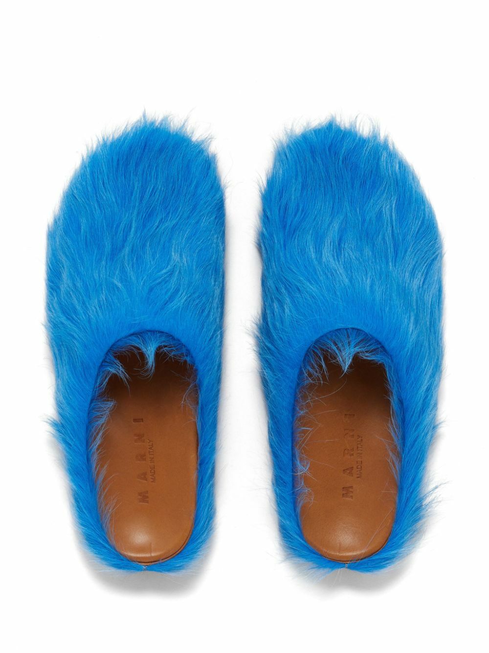 MARNI - Faux Fur Slippers Marni