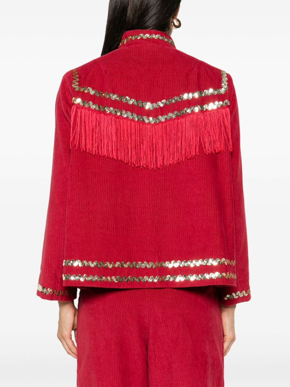 BODE Red Bandstand Jacket Bode