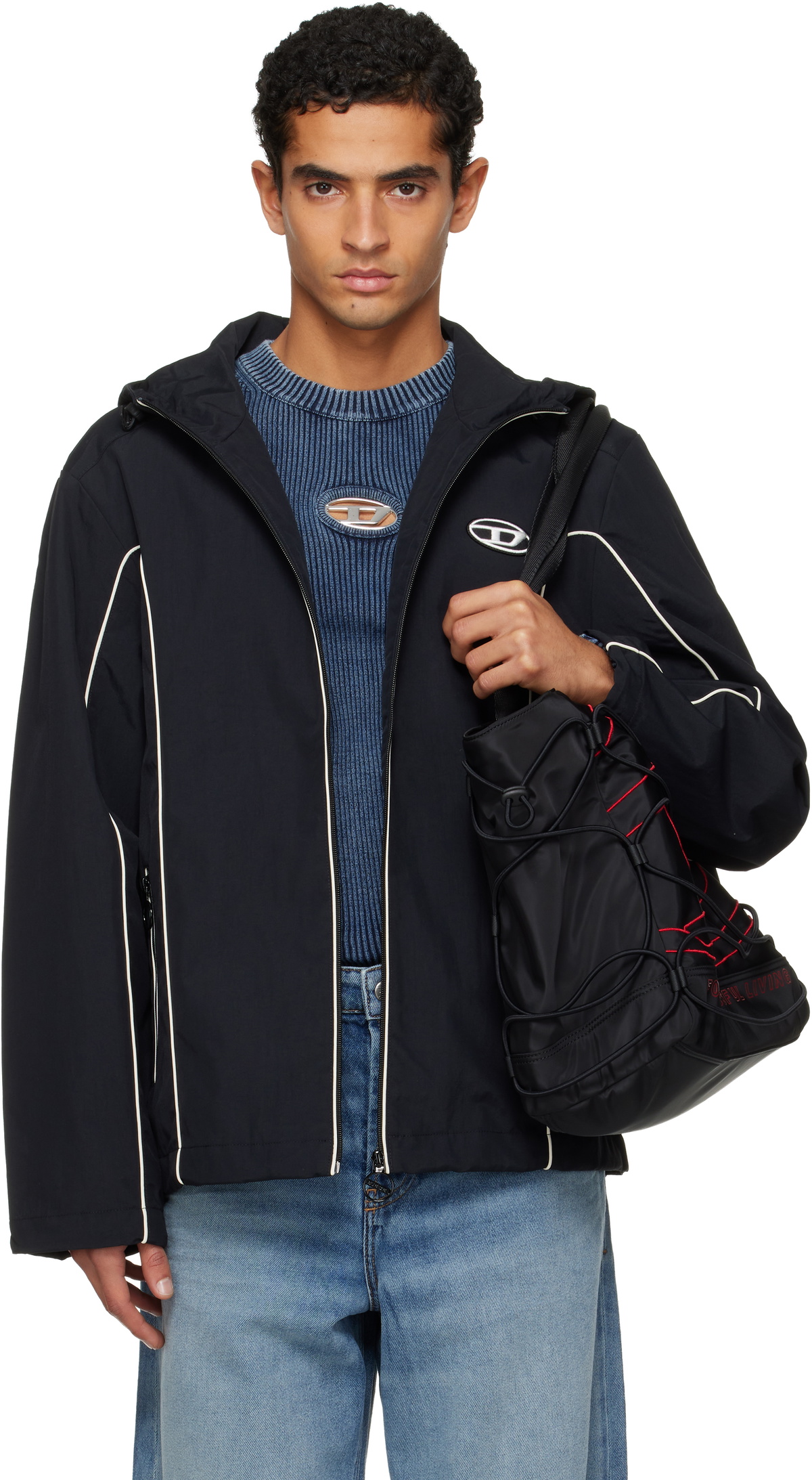 Diesel Black J-Hives Jacket Diesel