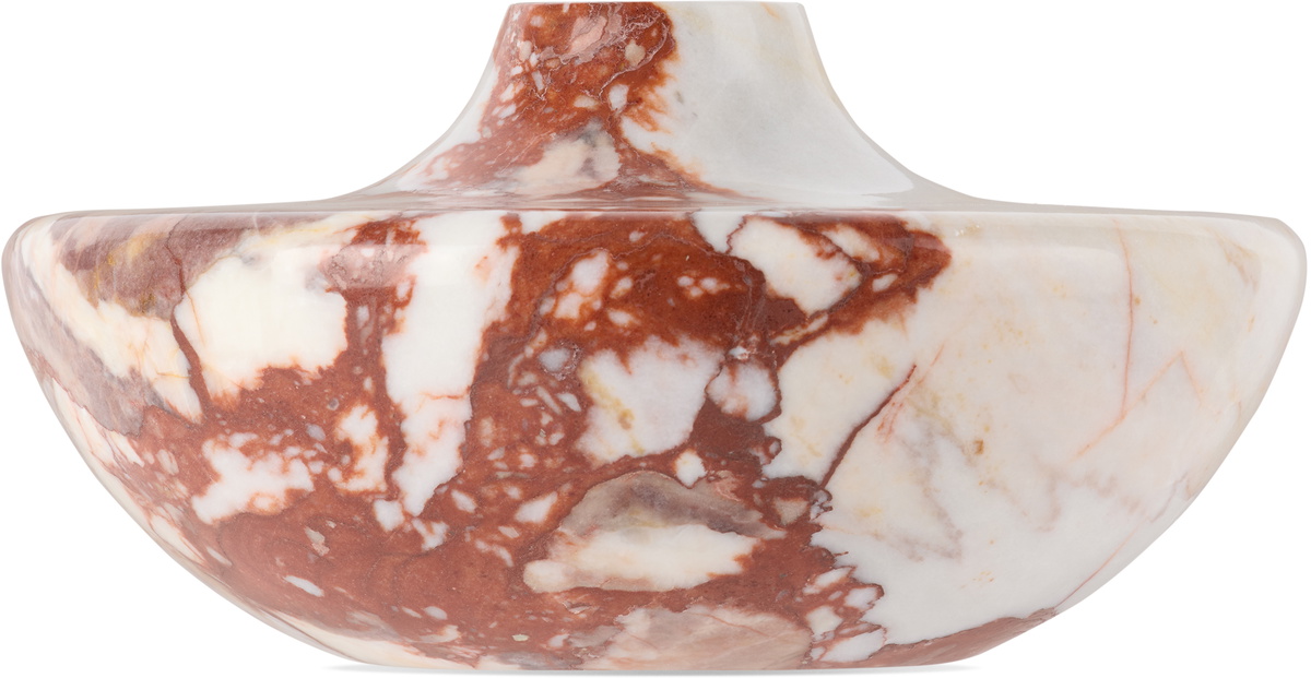 Soho Home Off-White & Red Alma Vase Soho Home