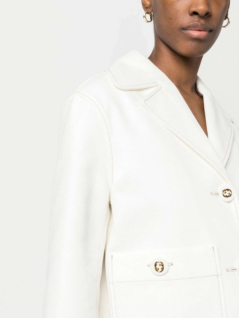 GUCCI - Cotton Jacket Gucci