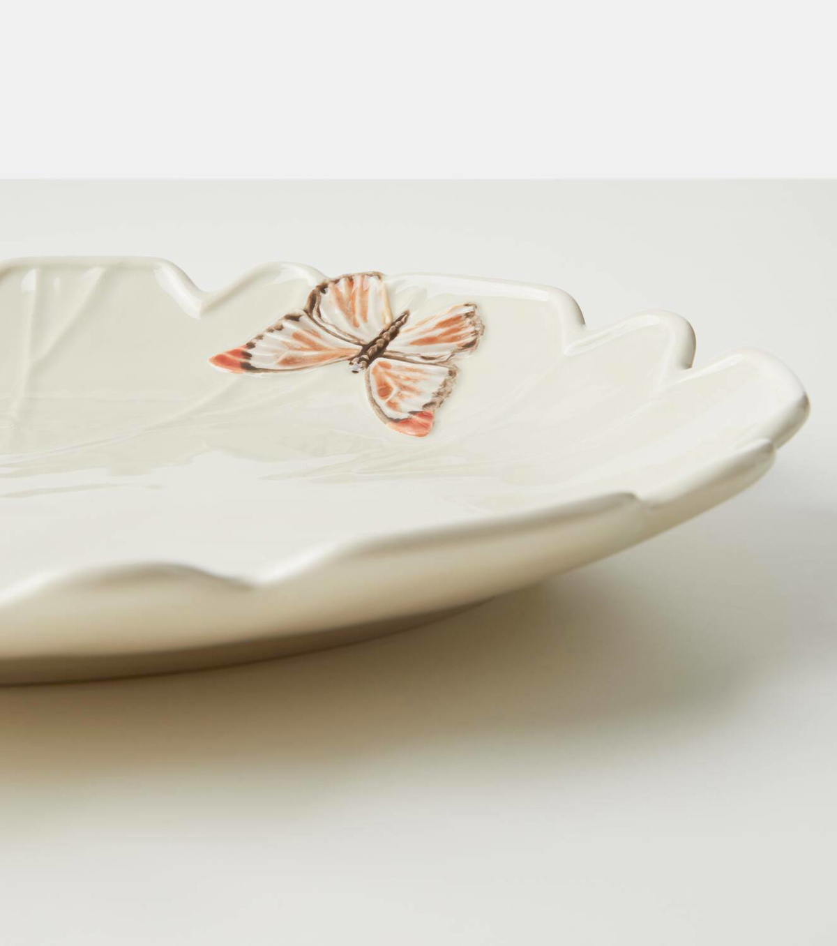 Bordallo Pinheiro Cloudy Butterflies oval platter by Claudia Schiffer ...